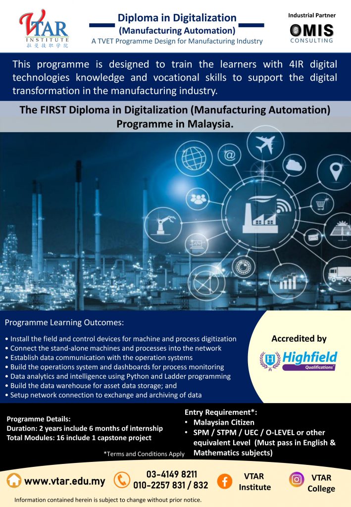 Diploma in Digitalization use 1 | Vtar Institute